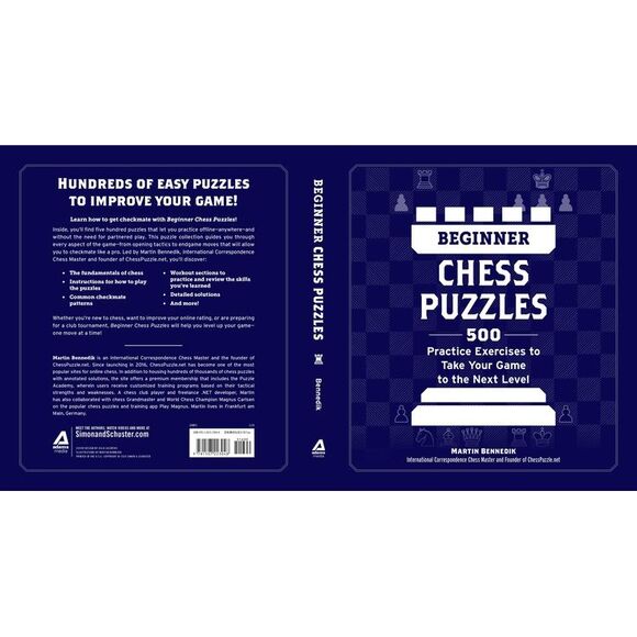 Martin Bennedik | Other | Beginner Chess Puzzles 50 Practice Exercises ...